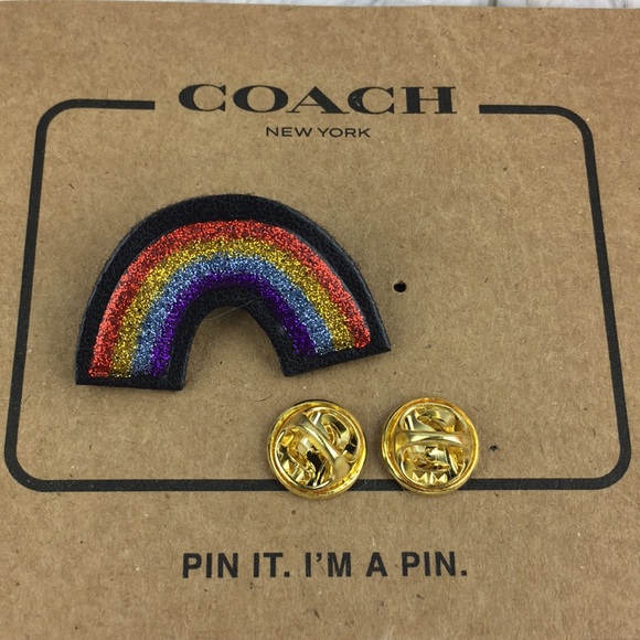 Coach | Accessories | Coach Rainbow Pin | Poshmark